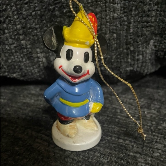 Disney | Holiday | Ornamentvintage Mickey Mouse Ceramic Christmas ...